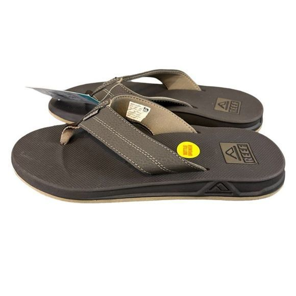 Reef | Shoes | Nwt Reef Brown Bottle Opener Thong Sandals 8 | Poshmark